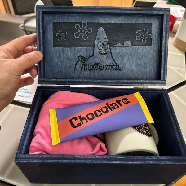 Premium Sponge Ol’reliable Keepsake Box : Doodle Bob Edition - Etsy