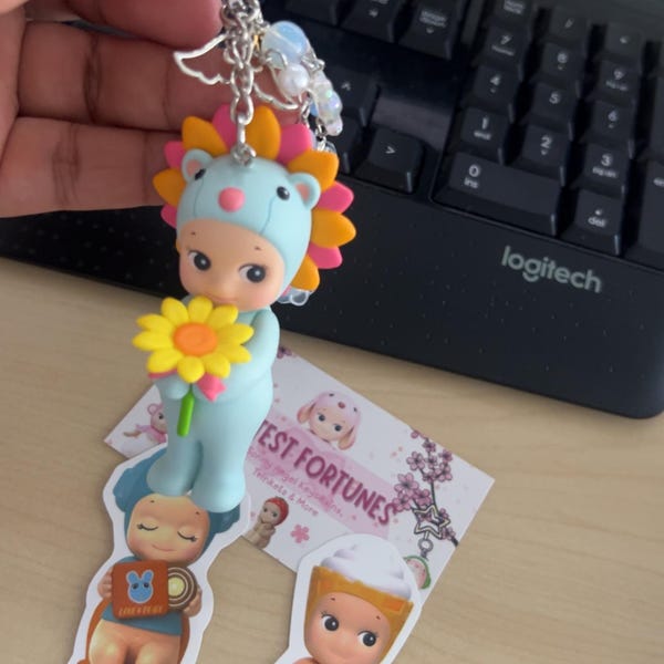 Calico Critter Keychain | Cute Keychain | Kawaii Keychain | Gift for ...