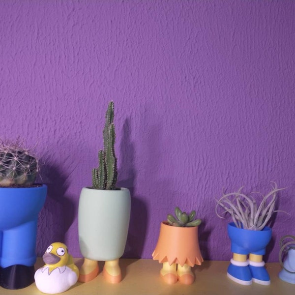 Simpsons Planter Vases - Etsy