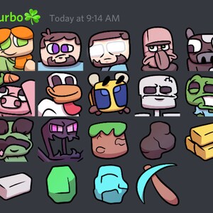 6x Valheim Emoji Emotes MEADOW PACK for Twitch Cute Valheim Emoji ...
