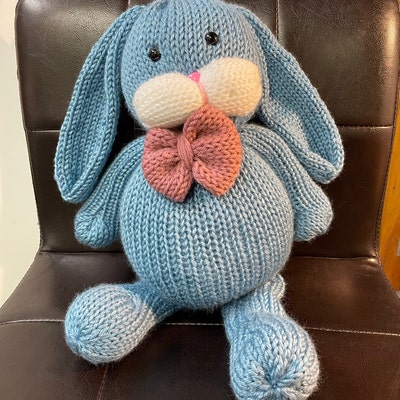 Easter Bunny Rabbit Stuffed Animal Circular Knitting Machine PDF ...