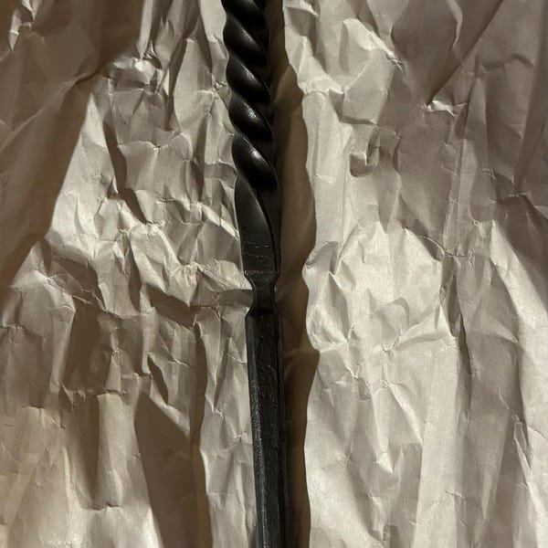 Forged Crystal Ball Wand - Etsy