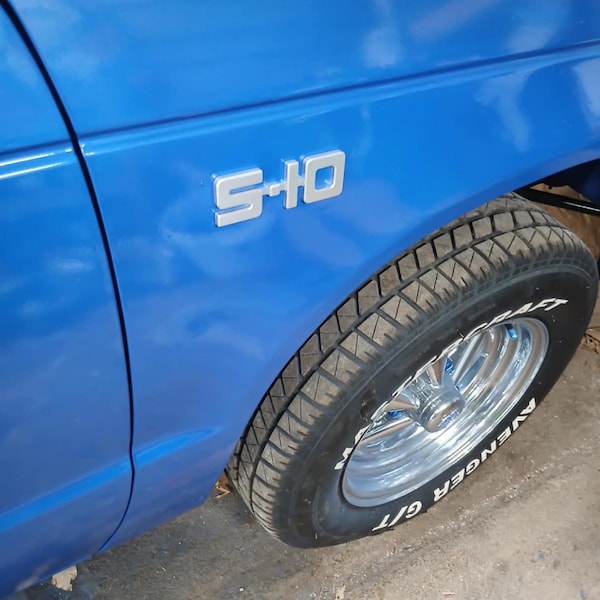 Chevy S10 Billet Aluminum Emblems - Etsy