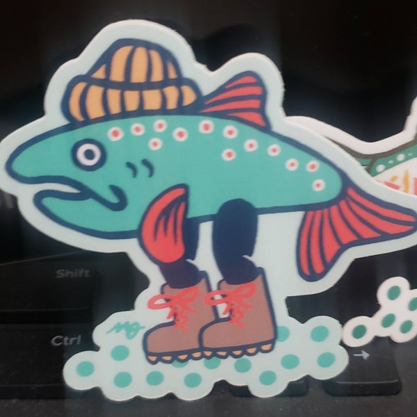 Happy Tree Forest Friends 3" X 3" Sticker - Etsy