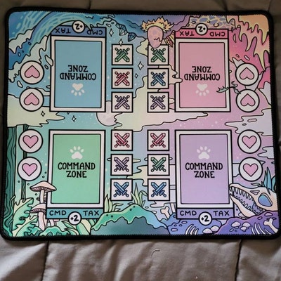 Command Zone Playmat/deskmat - Etsy
