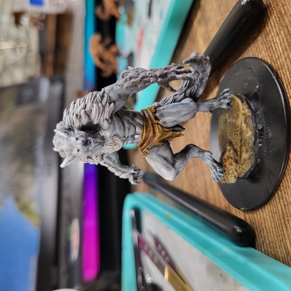 Werewolves (4 Different Models) | 28mm and 32mm Scale | 65mm | Resin ...