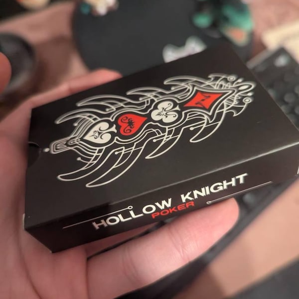 Hollow Knight Inspired Playing Card Deck 54 Poker Size Cards Fan Made ...