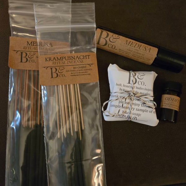 Medusa Ritual Perfume Oil 10ml / Horror & Macabre / Gothic Goth Spooky ...