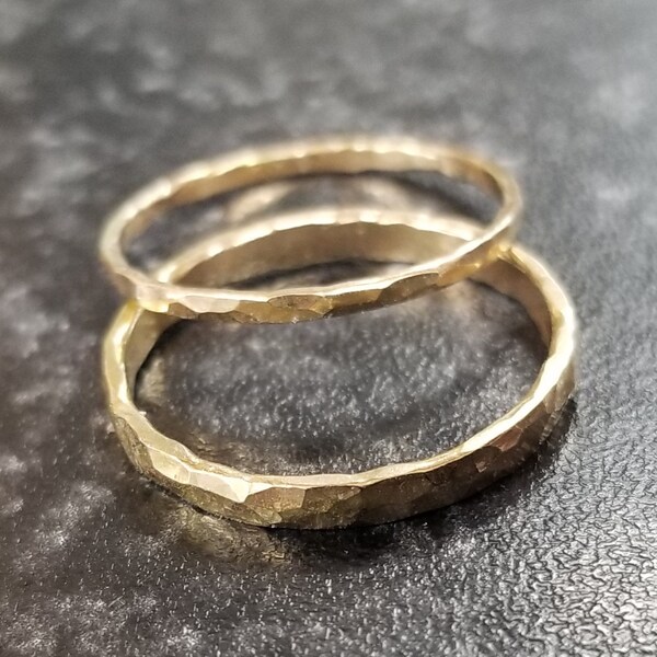 Classic Gold Stackable Ring(s), 14k Gold Filled, Gold Stacking Rings ...