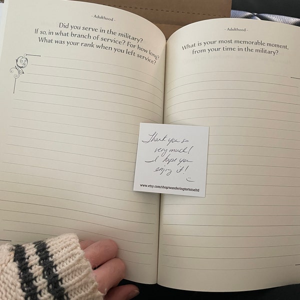 Grandpa Keepsake Journal | Memory Book for Grandfather | Large Print ...