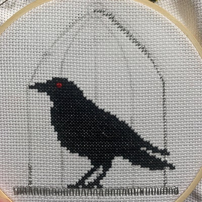 Bird Silhouette Cross Stitch PDF Pattern I - Etsy