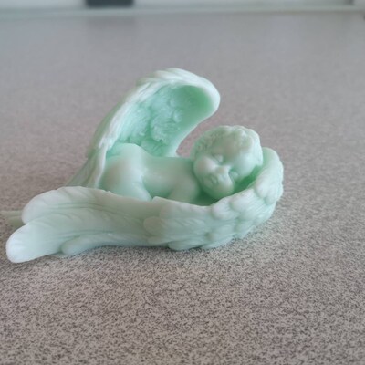 BIG Full Moon Sphere With Face 3D Silicone Mold, Candle Mould, Planet ...