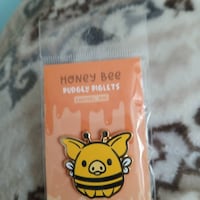 Honey Bee Pudgey Piglet Hard Enamel Pin Kawaii - Etsy Canada