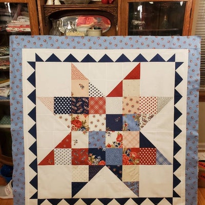 RED DAZZLE Moda Panel Quilt Kit Corey Yoder by Pastry Shop Quilts - Etsy
