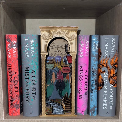 Acotar Inspired Book Nook Fantasy Books Bat Boys - Etsy