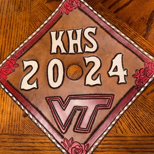 Hand Tooled & Carved Genuine Leather Cow Tag Keychain - Etsy