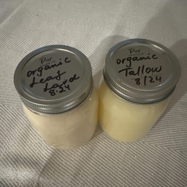 100% Natural Leaf Lard From Small Florida Farm, NON -GMO - Etsy