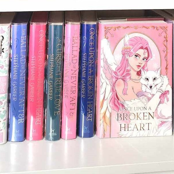 Once Upon a Broken Heart, the Ballad of Never After Dust Jacket ...