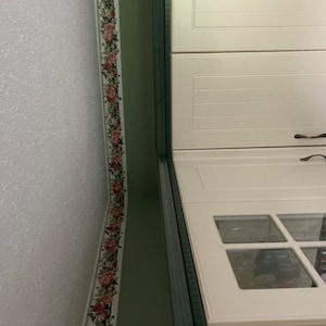 Nautical Living Wallpaper Border, Green Blue Tropical Beach Scene ...