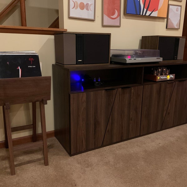 FLIP LP Stand, Record Stand With Forward Facing Vinyl Storage - Etsy