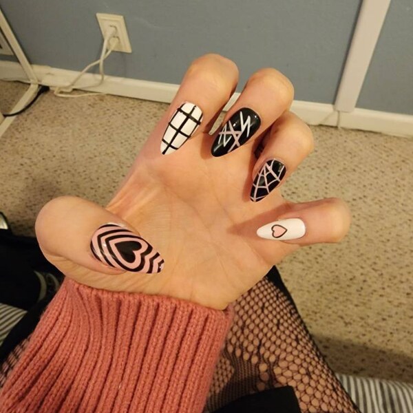 Stray Kids Maxident Inspired Press-on Gel Nails - Made by ...