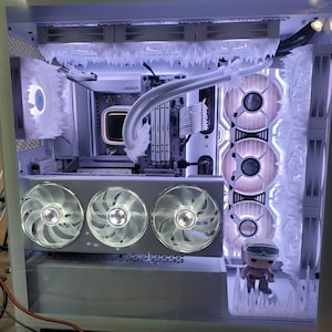 Permafrost PC Fan Shroud by Famo3d, Ice Fan Shroud, 120mm & 140mm Fan ...