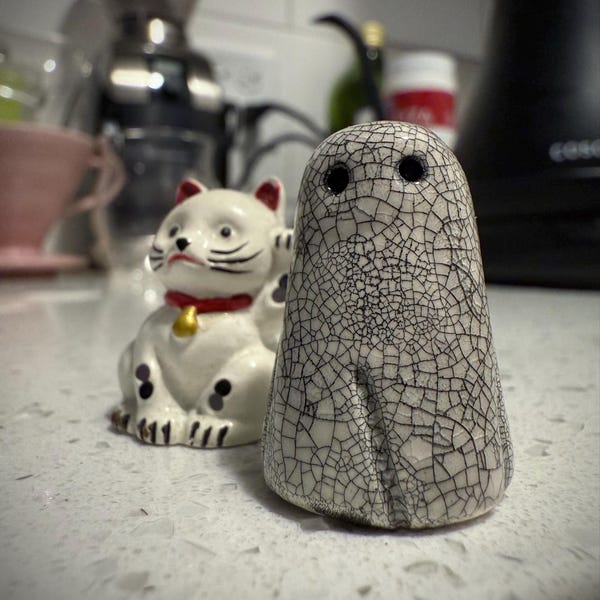 Ceramic Wizard Gnome Handmade Pottery Gnome Unusual Gift Quirky Present ...