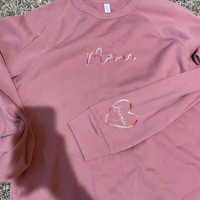 Hand Stitched Sweatshirt - Etsy