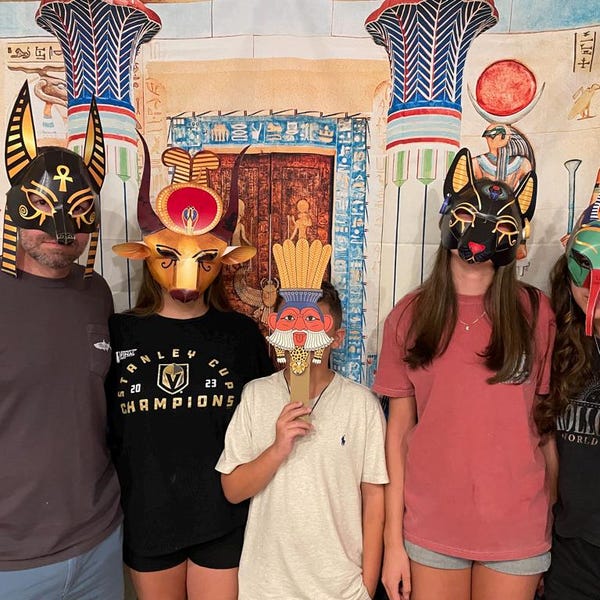 Ra Mask PRINTABLE Pattern. Egyptian God Mask. Egyptian Paper Mask ...