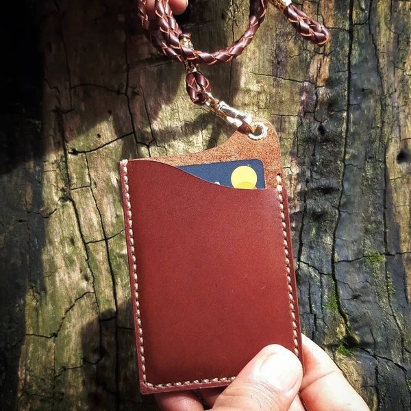 Leather Badge Holder Pattern, Personalized Id Holder Pattern, Leather ...