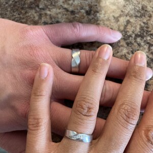 ADORA Delicate Engagement and Wedding Rings by byADORA on Etsy