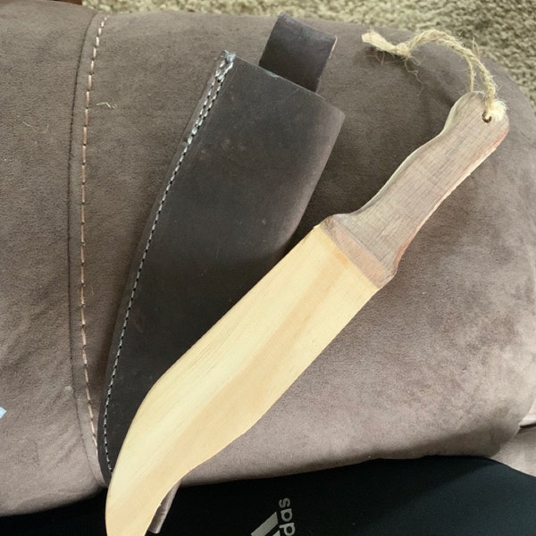 Kids Toy Bowie Knife With Leather Sheath ( Kids Toy ) Bowie-y1-200 - Etsy