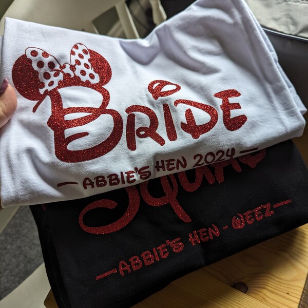 Disney Hen Party Tshirts Hen Do Tshirts Bachelorette Party Tshirts ...