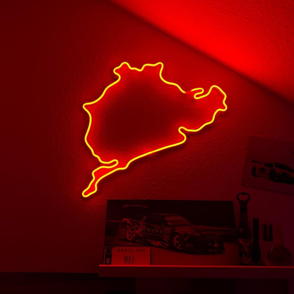 Amg Car Neon Sign / Neon Sign / Logo Neon Sign / Neon Sign Bedroom ...