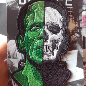 Frankenstein Embroidered Patch - Etsy