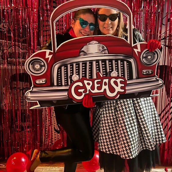 Grease Lightning Car Photo Booth Prop - Trunk or Treat - Etsy