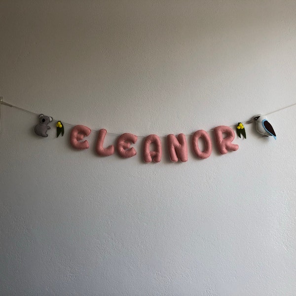 Australian Animal Bunting, Personalised Bunting, Australiana Decor ...