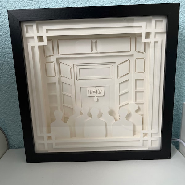 BTS JIN "the Astronaut" Inspired Light Box - Etsy