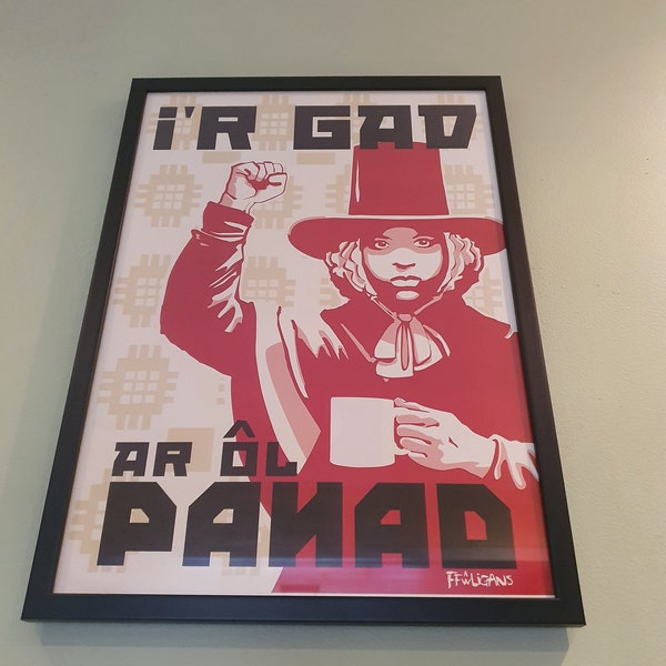 A3 I’R GAD! Poster Propaganda Cymraeg Welsh Propaganda Poster - Etsy UK