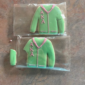 Alpha Kappa Alpha Sorority AKA Cookies - Etsy