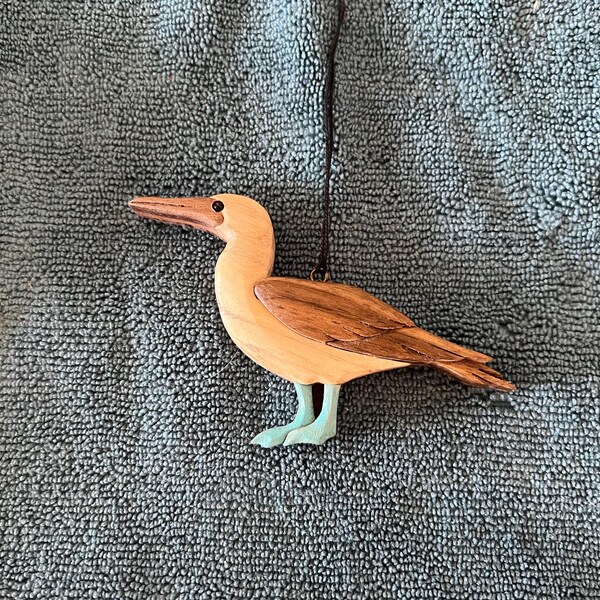 Swan Wooden Magnet / Ornament, 12 Days of Christmas, Intarsia Wood Bird ...