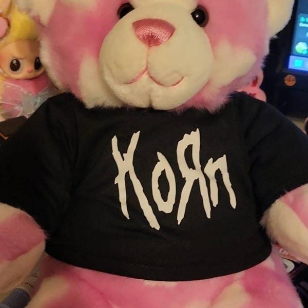 Custom” Emotional Support Emo Bear” Bear Shirt - Etsy