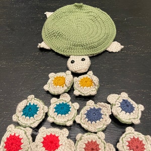 The ORIGINAL Turtle Memory Game PATTERN English Pdf ORIGINAL - Etsy