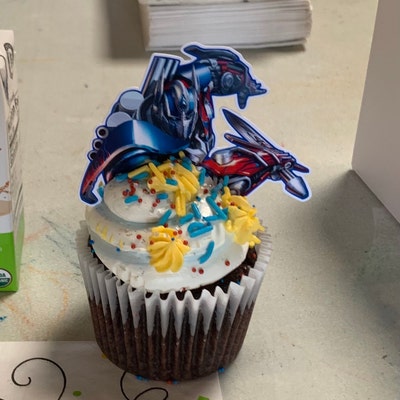 12 Pieces of Transformers Cupcake Toppers - Etsy