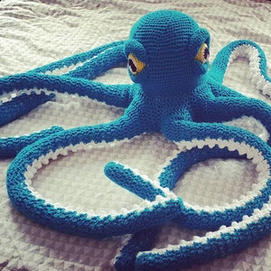 Apollo the Octopus Giant Crochet Pattern EASY TO FOLLOW - Etsy