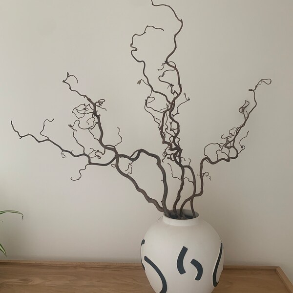 Contorted Hazel Corylus Branch Curly Twigs for Tabletop Vase Corkscrew ...
