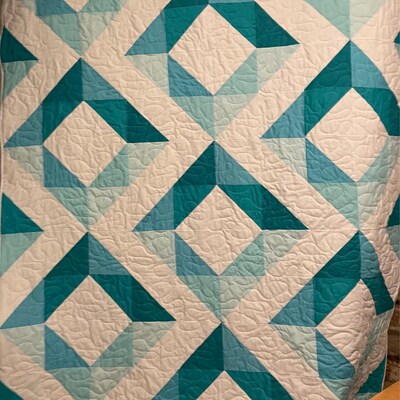 PDF Quilt Pattern // Diamond Rings - Etsy