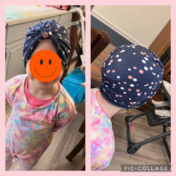 Baby Turban Pattern 6 Styles- Turban PDF Pattern, Turban Sewing Pattern ...