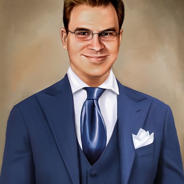 Family Portrait or Custom Portraits in Oil Style Art - Commission ...