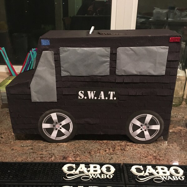 SWAT Truck Pinata - Etsy